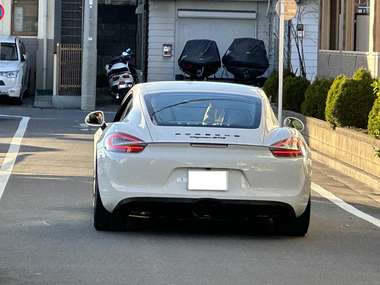 Sさんの981ケイマンGTSを納車させて頂きました - ガレージJ