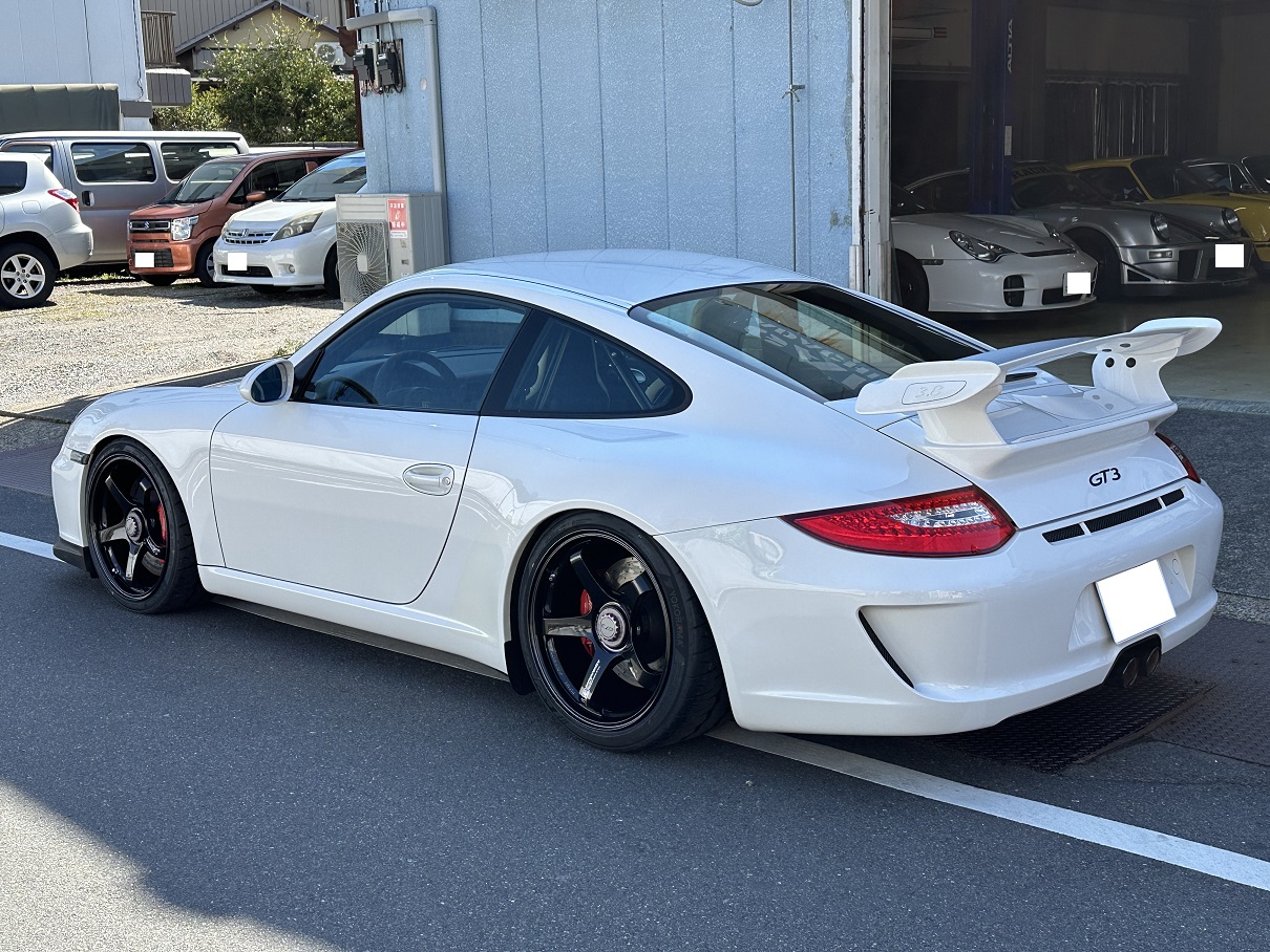 Gさんの997．2GT3CSが旅立って行きました - ガレージJ