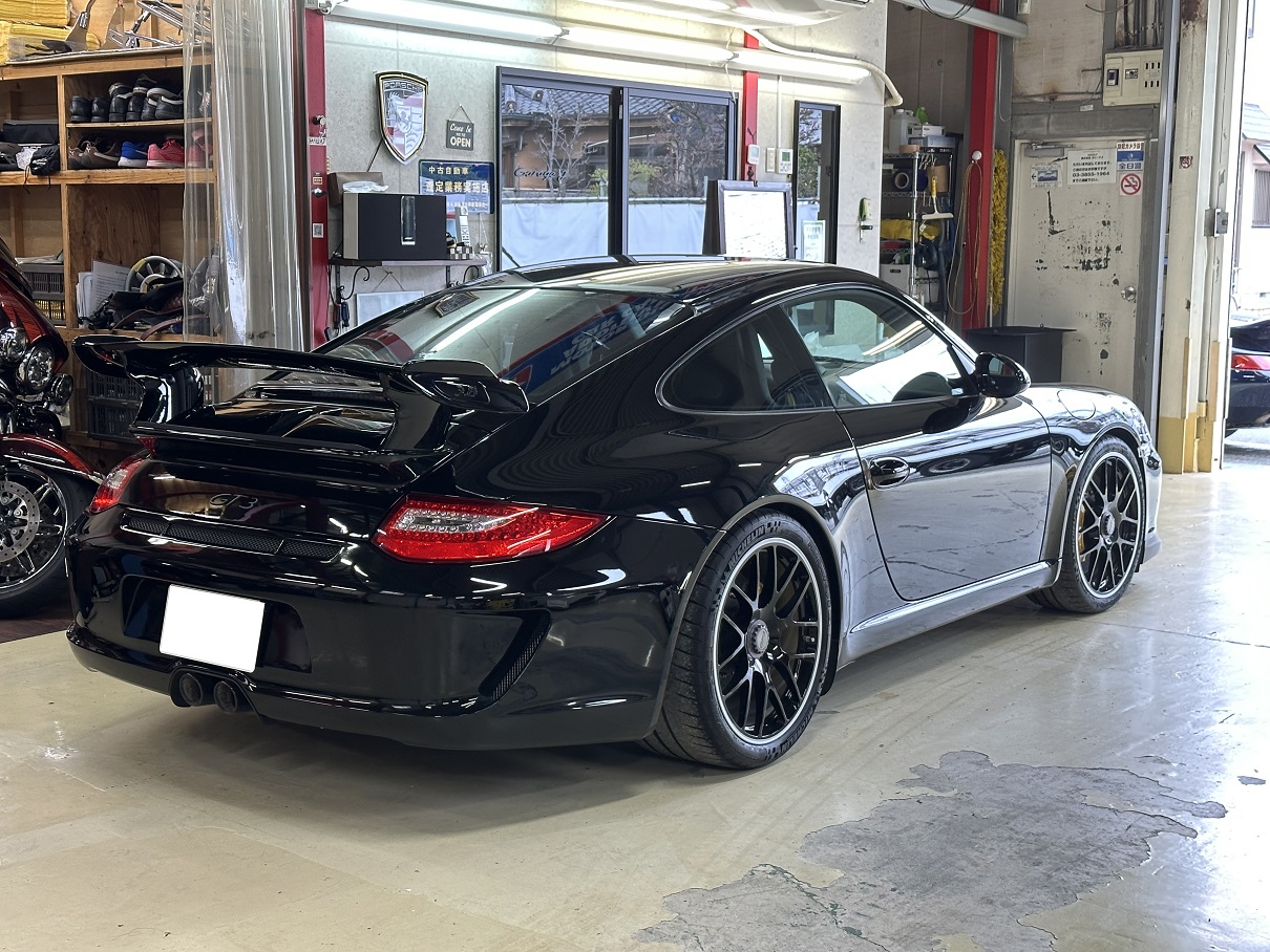 黒い997．2GT3がやってきました - ガレージJ