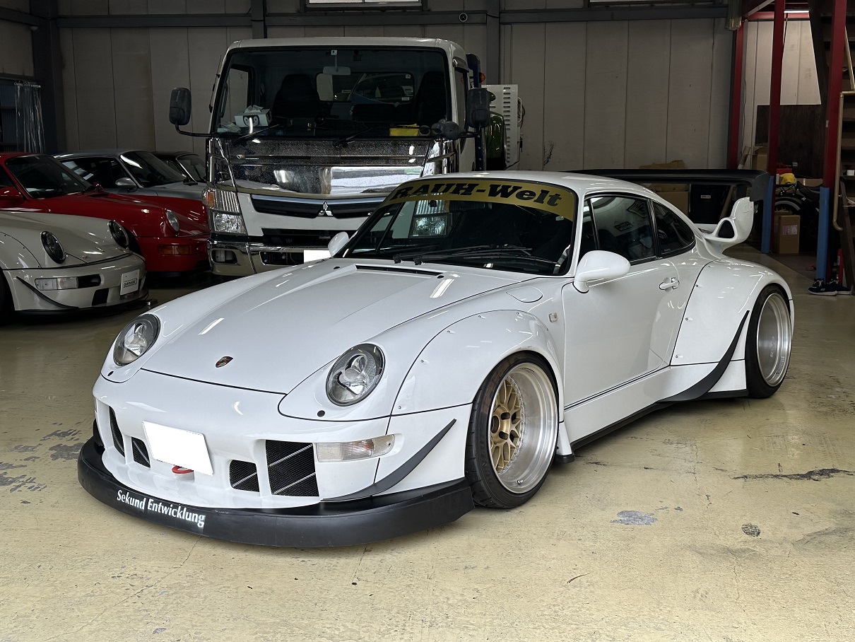 白いRWB993の販売を開始させて頂きます - ガレージJ