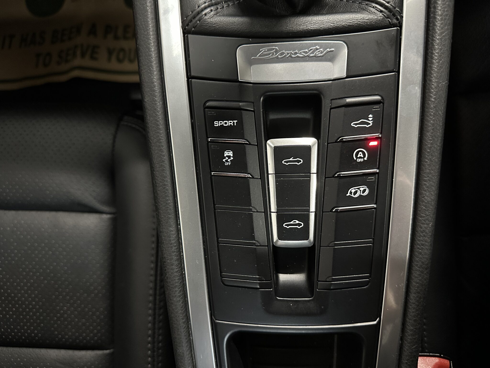 6MTの981ボクスターブラックエディションがやってきました - ガレージJ