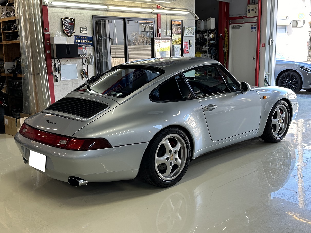 Hさんの996カレラ（6MT）を納車させて頂きました - ガレージJ