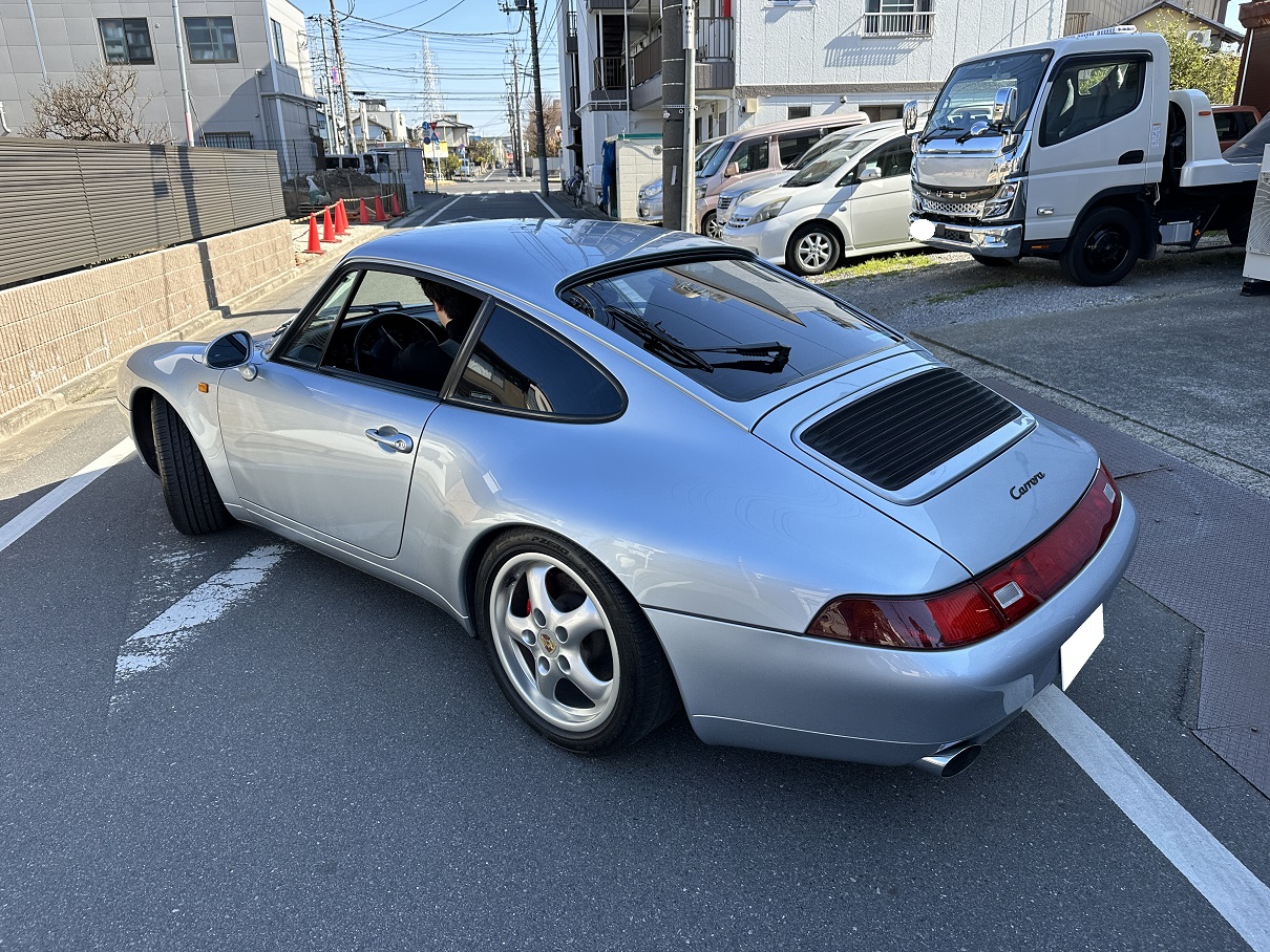 Hさんの996カレラ（6MT）を納車させて頂きました - ガレージJ