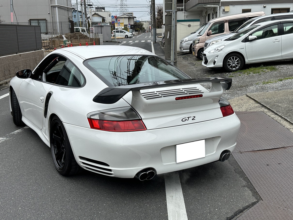 Mさんの996．2GT2を納車させて頂きました - ガレージJ