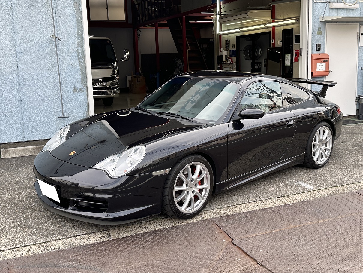 黒い996．2GT3、フルオリジナルになりました | ガレージJ