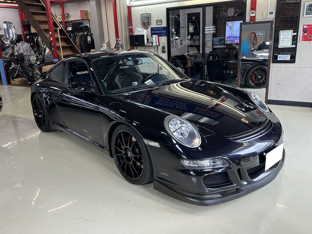 Hさんの997．1GT3を納車させて頂きました - ガレージJ